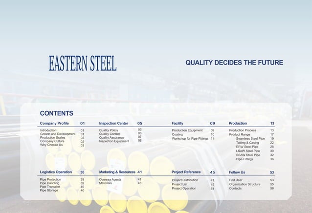 Eastern Steel Manufacturing Co.,Ltd | PDF | Manufacturing Industry ...