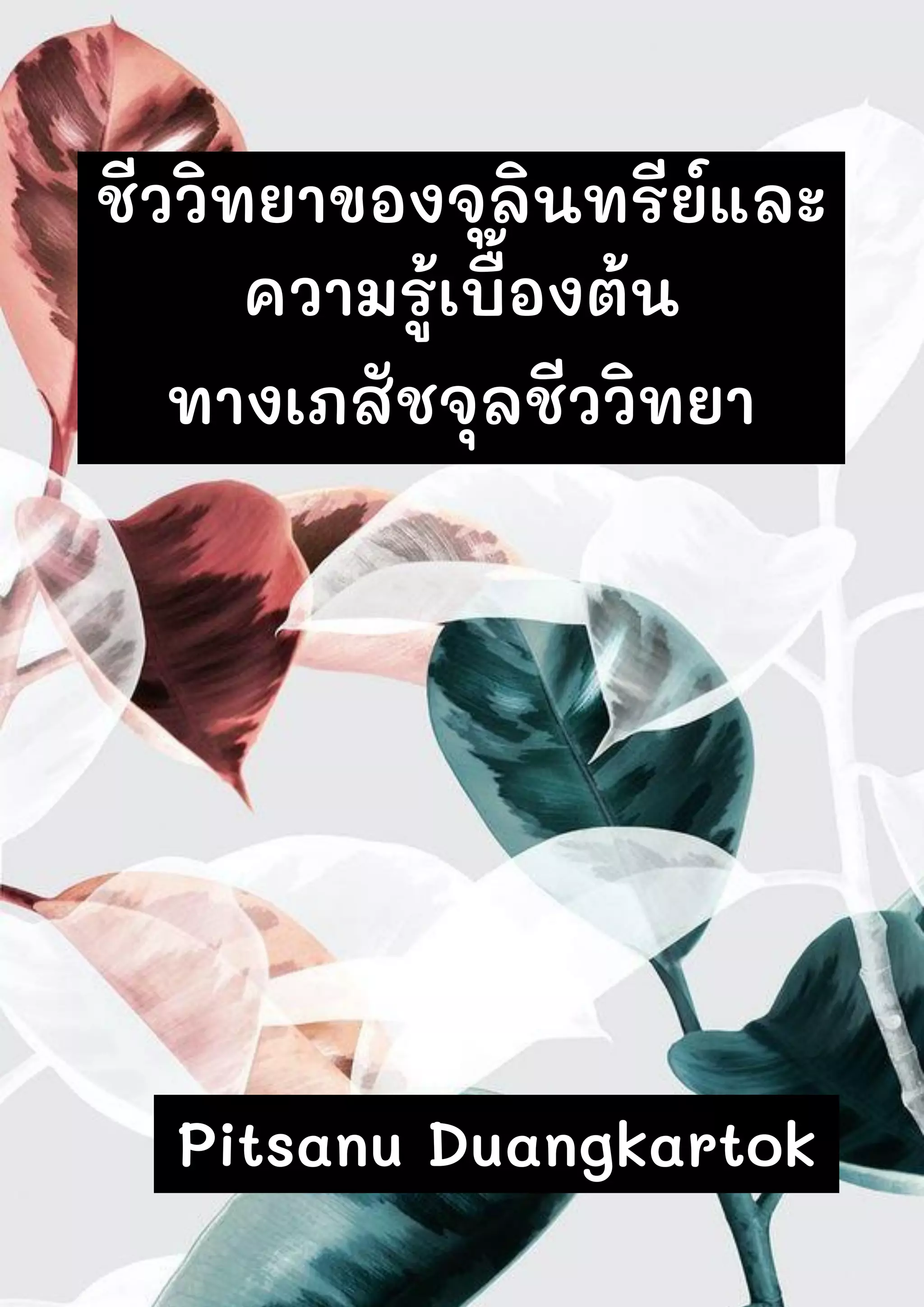ชีววิทยาของจุลินทรีย์และความรู้เบื้องต้นทางเภสัชจุลชีววิทยา by pitsanu duangkartok | PDF