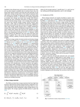 ...Organic pcm (review, 2016) | PDF | Chemistry | Science