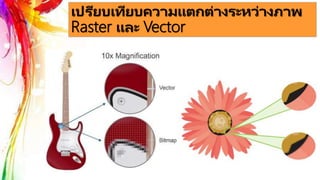ประเภทของภาพกราฟิก และไฟล์ภาพ | PPTX