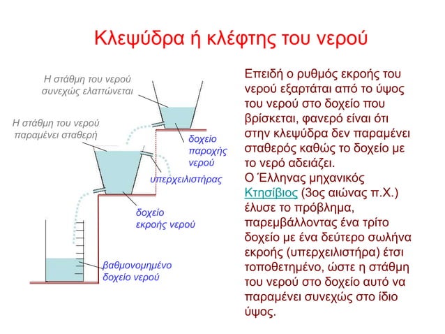 'Οργανα μέτρησης χρόνου | PPTX