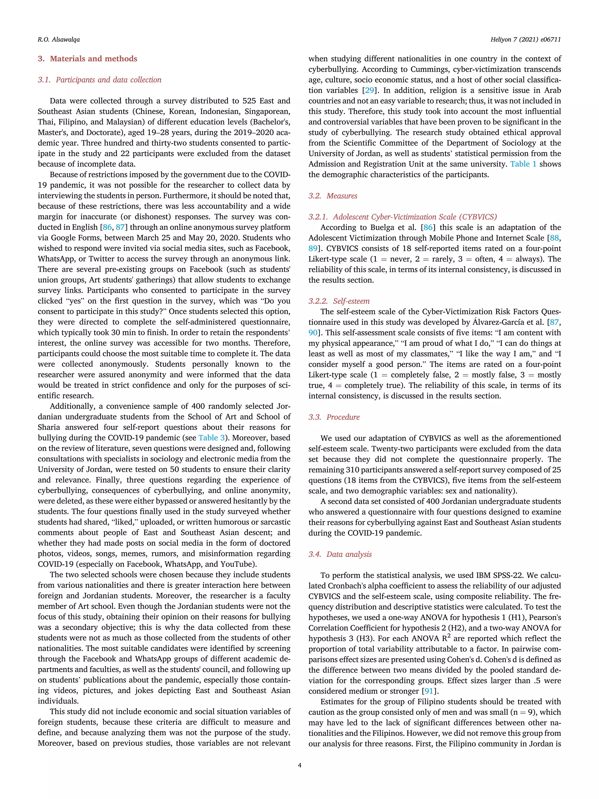 Cyberbullying, social stigma, and self-esteem: the impact of COVID-19 ...