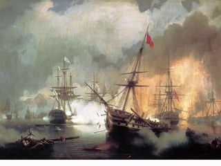 Η ναυμαχια του Ναβαρινου | PPT