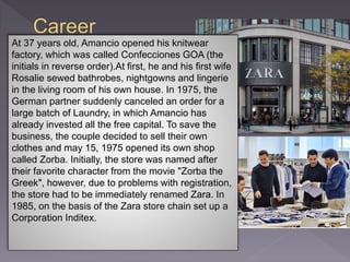 Amancio Ortega | PPTX