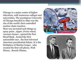 Chicago Чикаго | PPTX