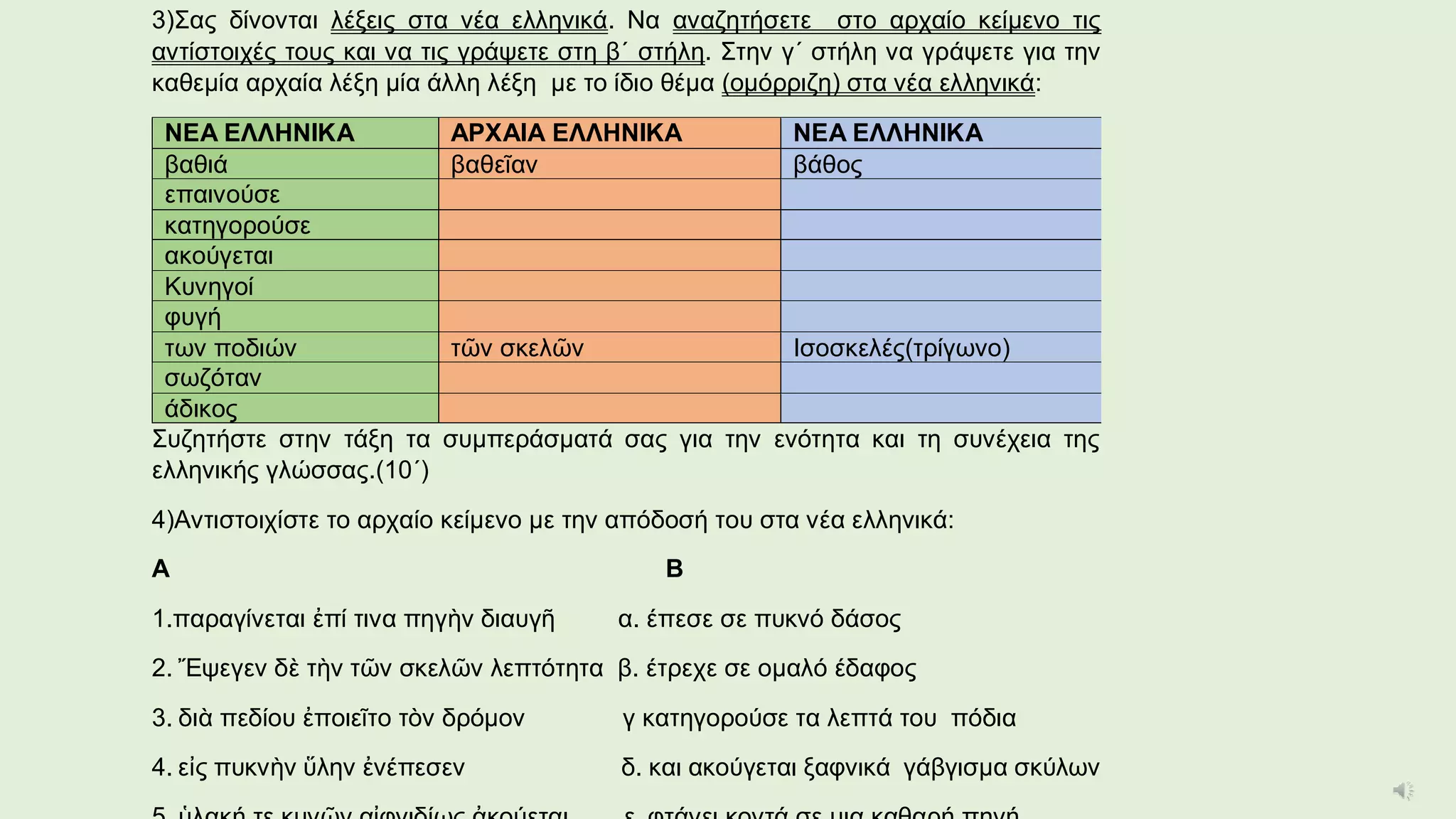 Η ΟΜΟΡΦΙΑ ΔΕΝ ΕΙΝΑΙ ΤΟ ΠΑΝ,ΑΡΧΑΙΑ Α΄ΓΥΜΝΑΣΙΟΥ ,ΕΝΟΤΗΤΑ 6 | PPTX