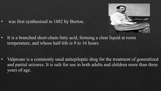 Valproic Acid Toxicity | PDF