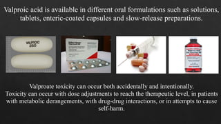 Valproic Acid Toxicity | PDF