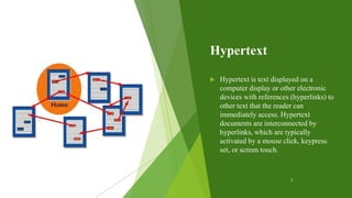 Hypertext | PPT