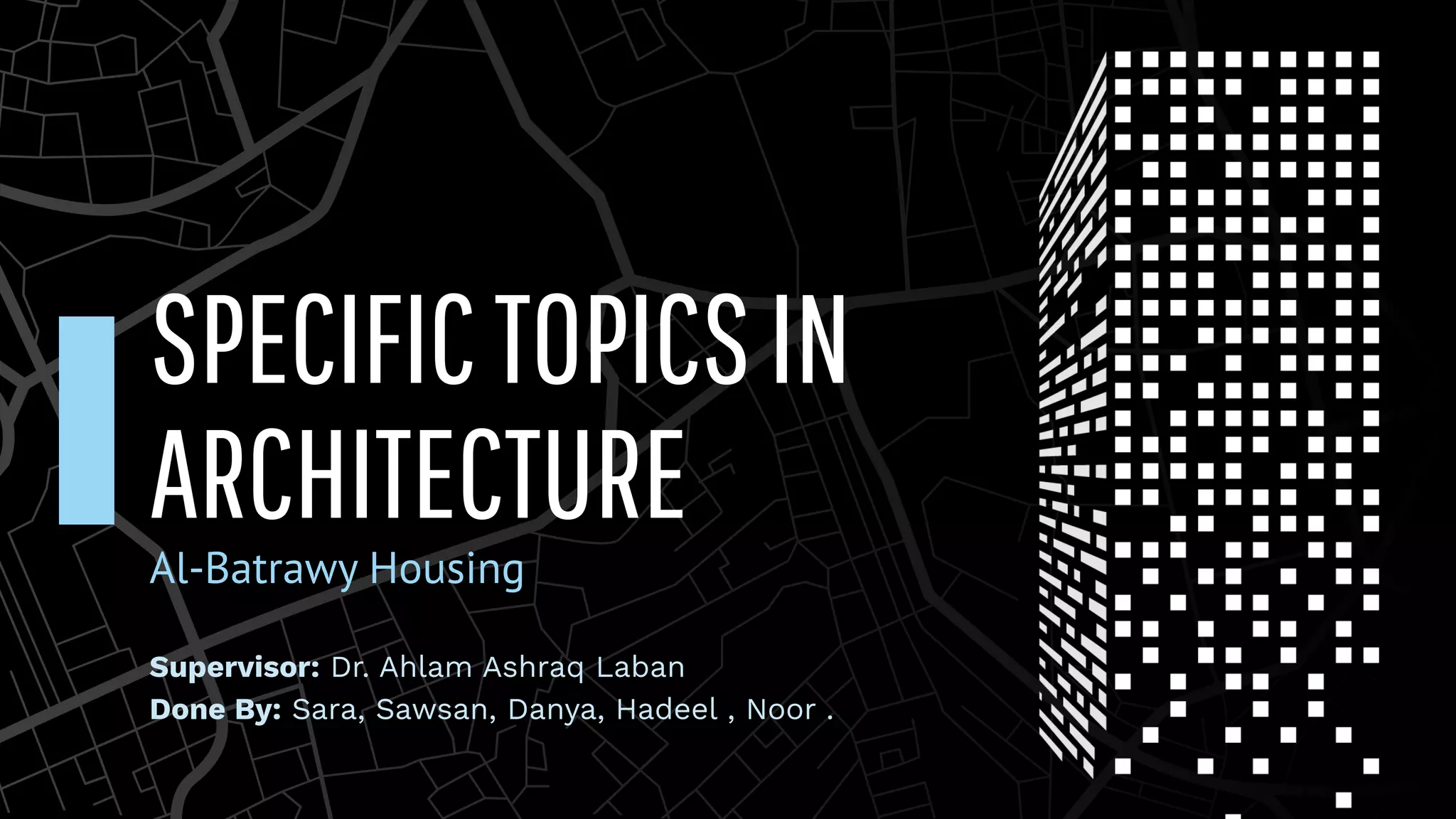 Special Topics in Architecture | PPT