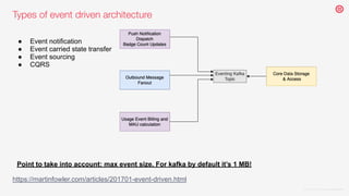 "Evolution of microservice architecture on Conversations API ...