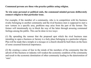 UNIT 1.2 Communalism PPT.pptx