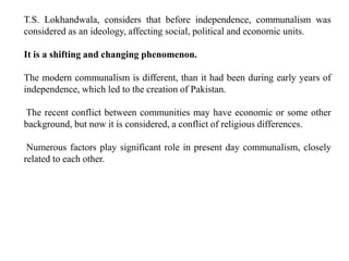 UNIT 1.2 Communalism PPT.pptx