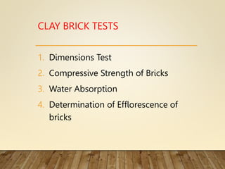 Construction Materials Tests | PPTX