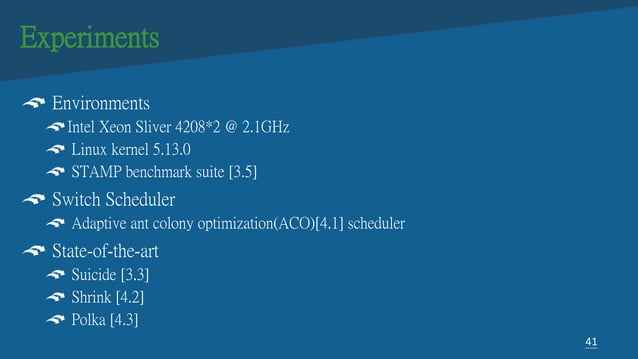 [COSCUP 2022] 腳踏多條船-利用 Coroutine在 Software Transactional Memory上進行動態排程 ...
