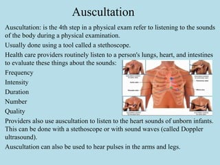 Physical Examination Components | PPTX