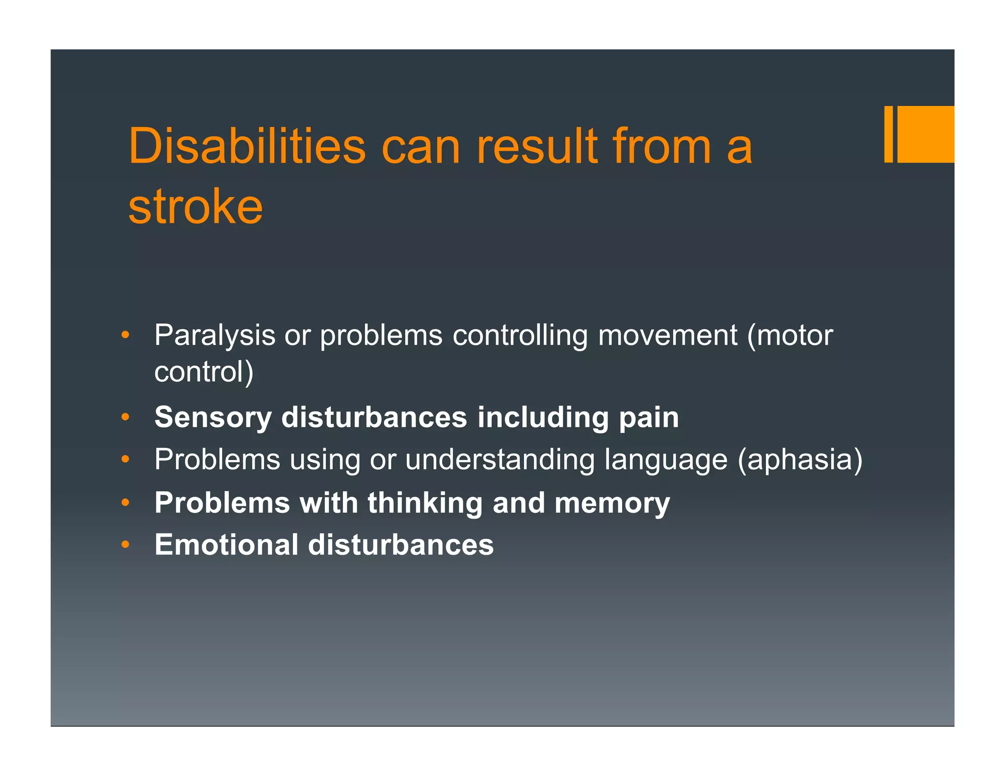 .stroke physiotherapy.pptx | Physical Therapy | Wellness