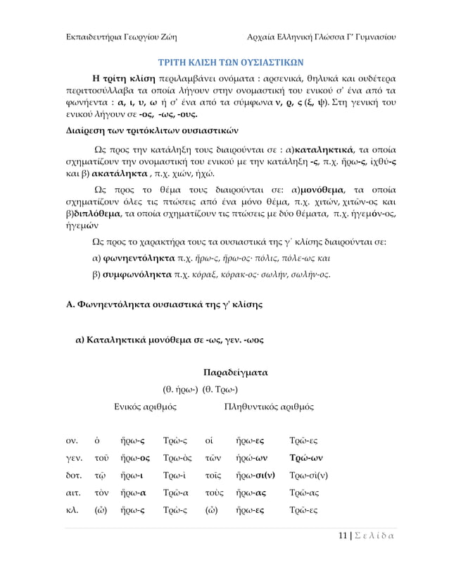 Αρχαία Ελληνική Γλώσσα Γ Γυμνασίου .pdf