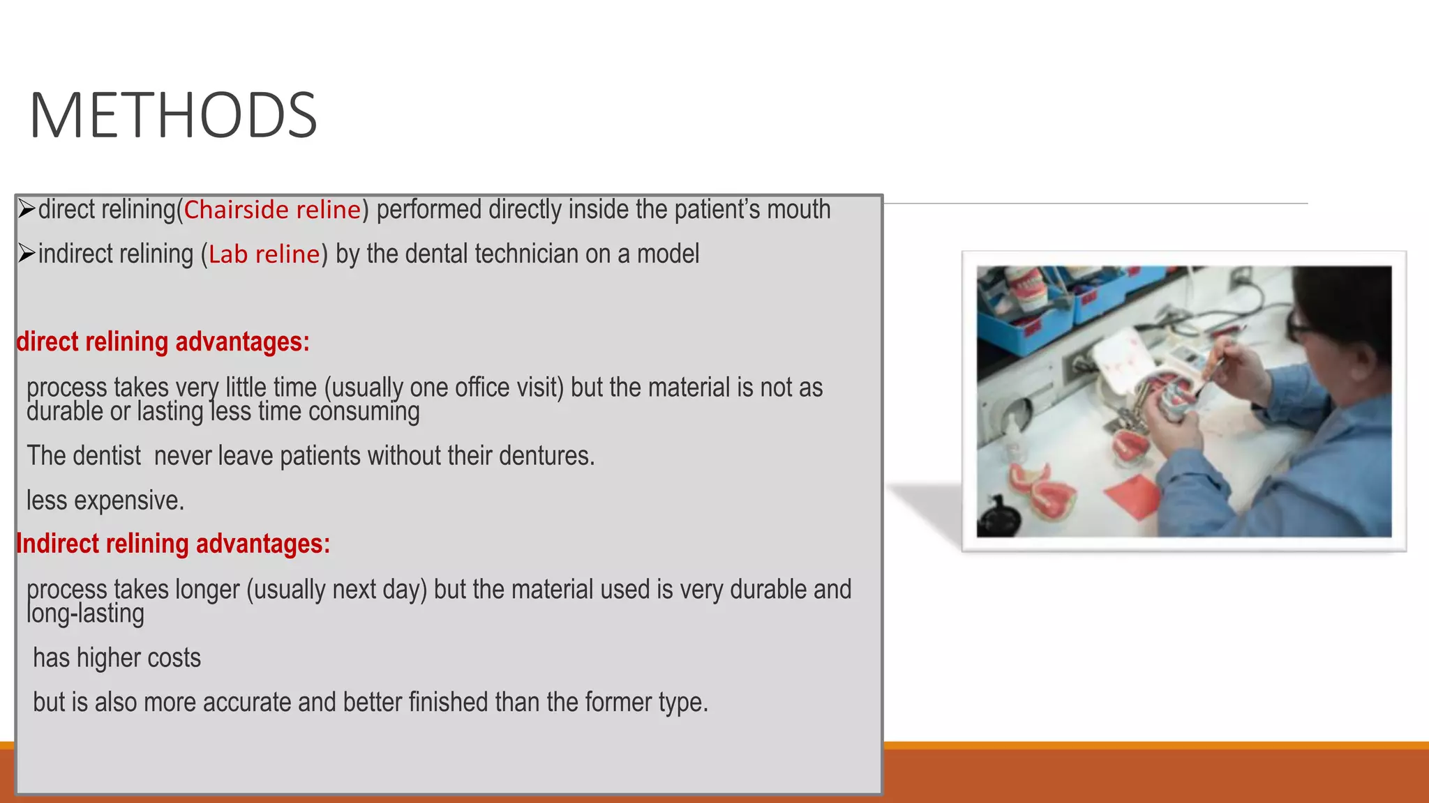 Relining and rebasing | PPTX