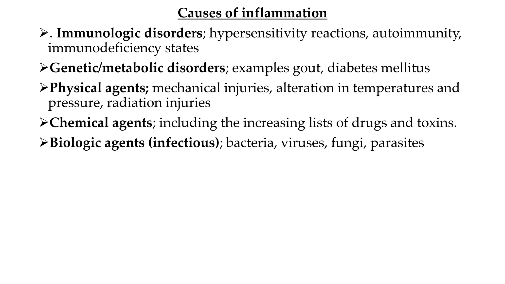 .INFLAMMATION 1.pptx | Chemistry | Science