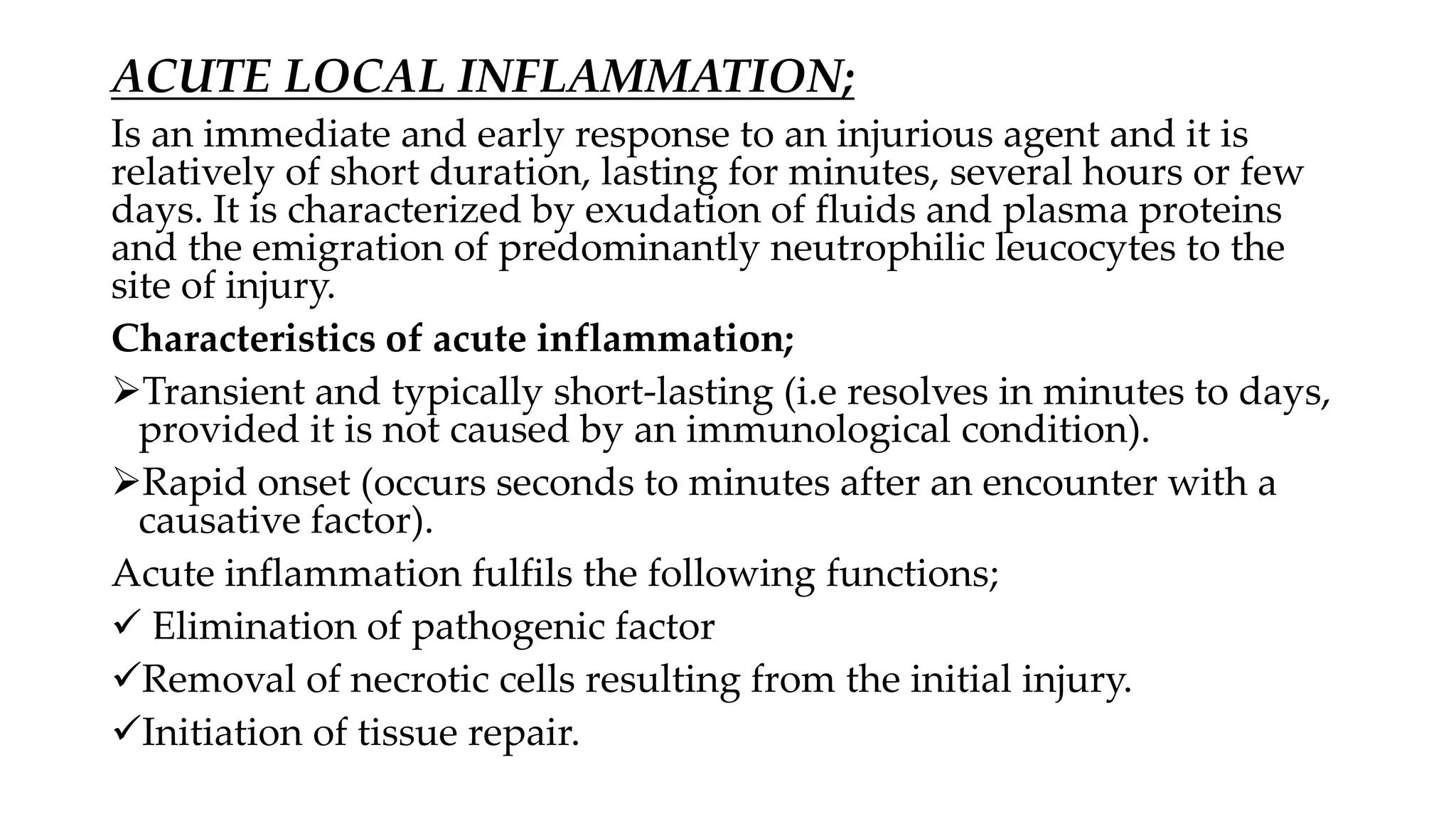 .INFLAMMATION 1.pptx | Chemistry | Science
