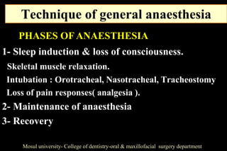 د. زياد حازم General anesthesia-1 (Muhadharaty).ppt