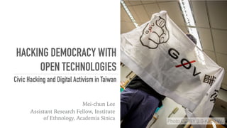 Hacking Democracy with Open Technologies | PPT