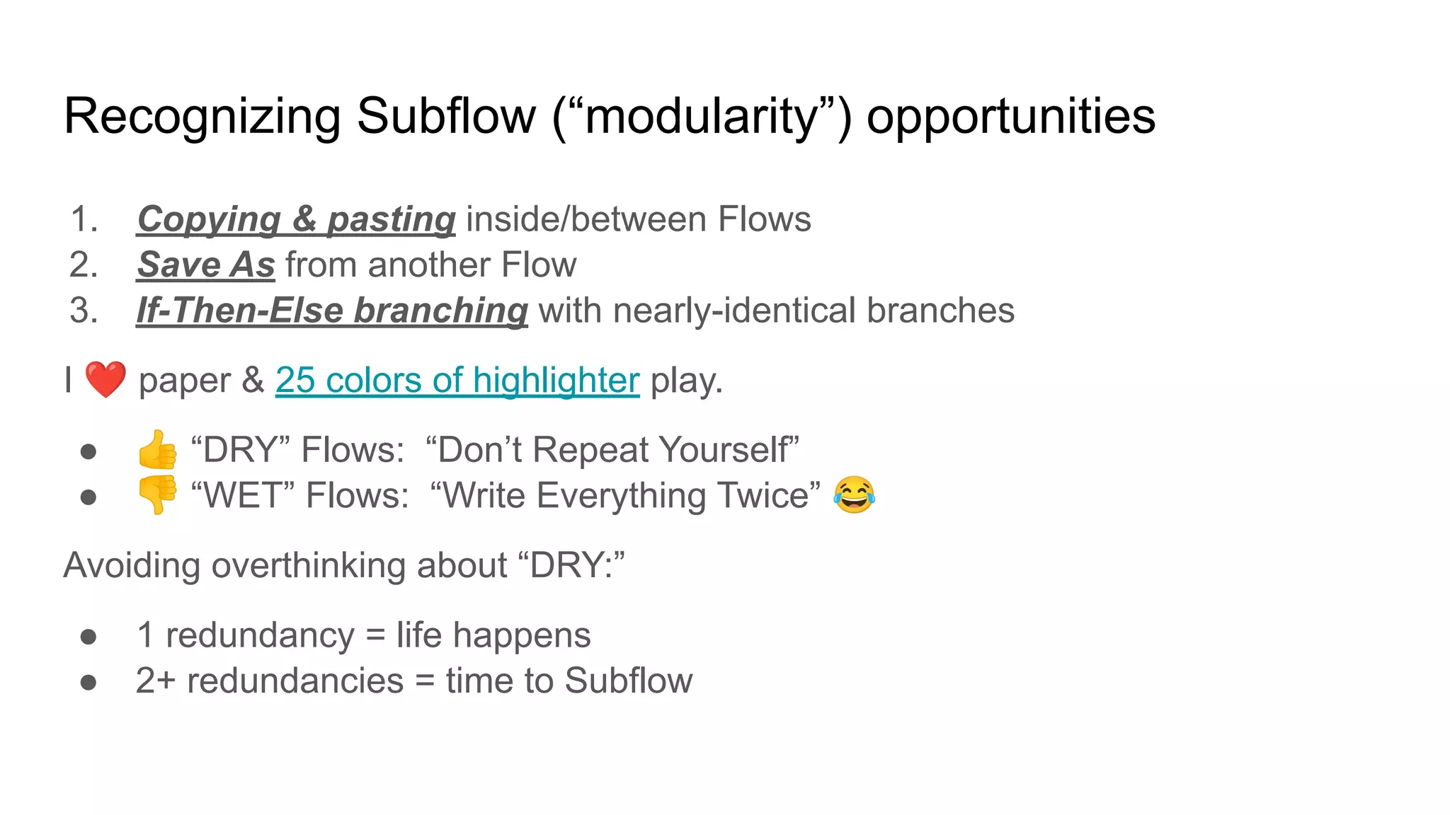 Women in Tech - Reuse your Flows with Subflow - May 2023 | PPT