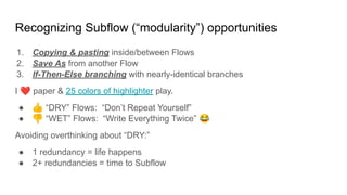 Women in Tech - Reuse your Flows with Subflow - May 2023 | PPT