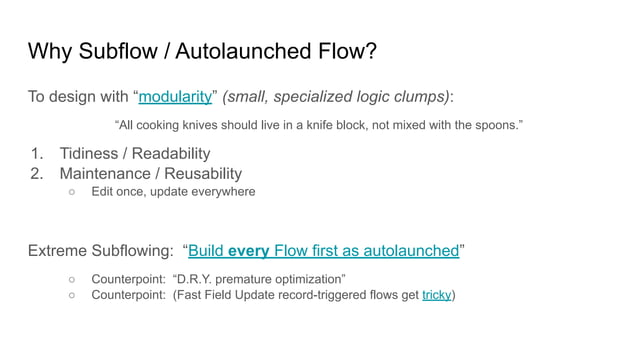 Women in Tech - Reuse your Flows with Subflow - May 2023 | PPT