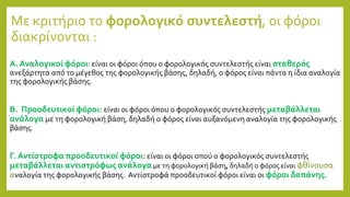 ΔΗΜΟΣΙΟΙ ΕΣΟΔΑ - ΦΟΡΟΙ.pptx