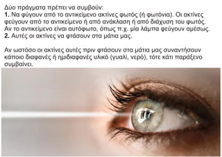 Διάθλαση του φωτός | PDF