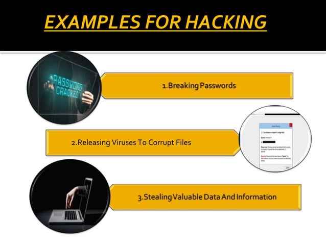 Computer Ethics - Hacking | PPTX | Information and Network Security | Computing