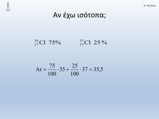 Σχετική Ατομική- Μοριακή Μάζα.pptx