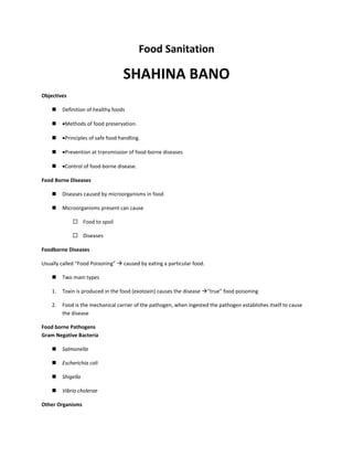 .Food Sanitation.docx