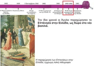 Η βασιλεία του Όθωνα - ο Ιωάννης Κωλέττης -Η βασιλεία του Γεωργίου | PDF