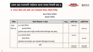 HSC accounting 1 paper রেওয়ামিল ও কার্যপত্র | PDF