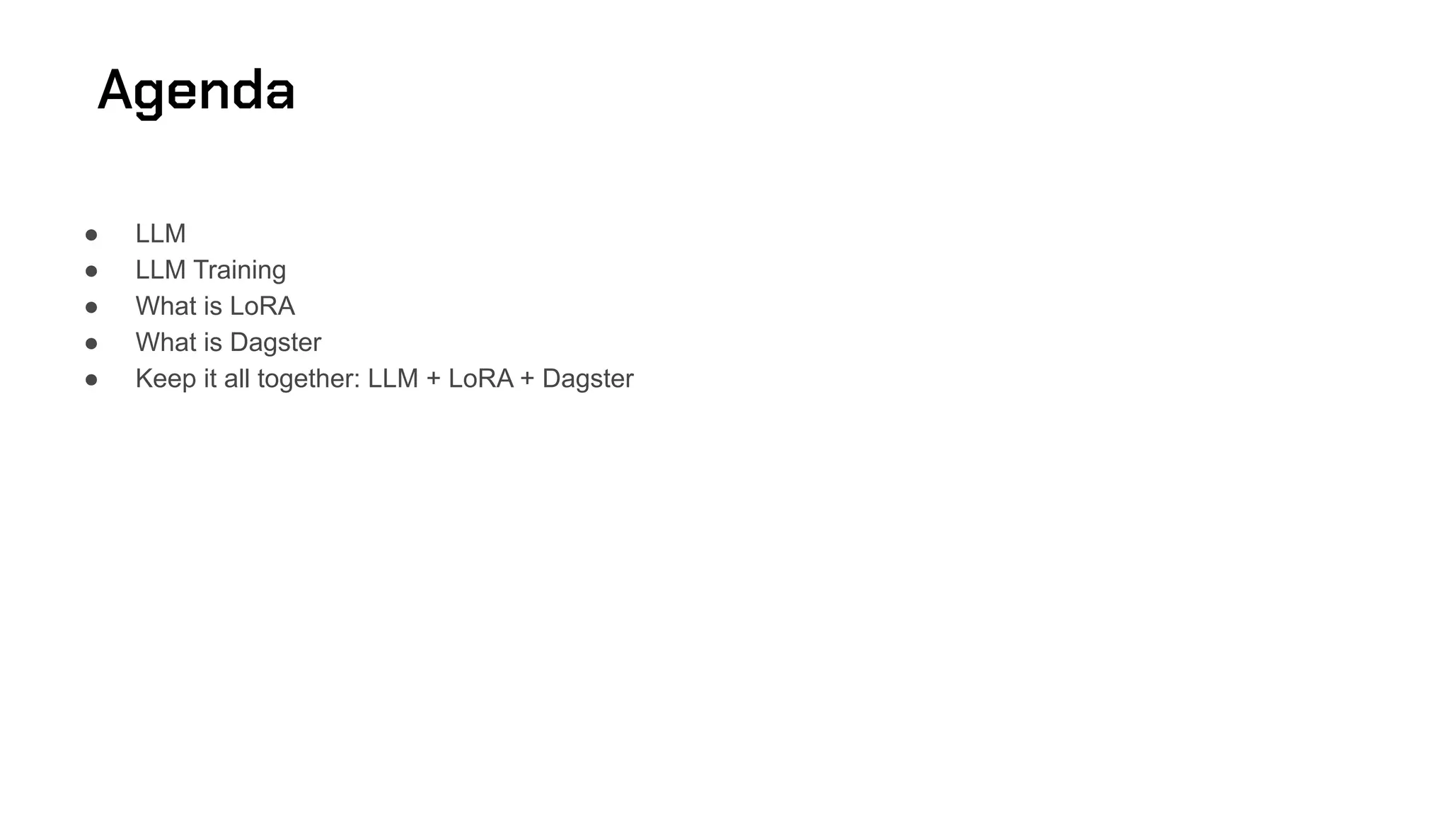 Kyryl Truskovskyi: How to train custom LLM with Dagster and Asset-Based ...