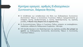 ΠΑΡΟΥΣΙΑΣΗ_ΕΝΔΟΣΧΟΛΙΚΟΙ_ΣΥΝΤΟΝΙΣΤΕΣ.ppt