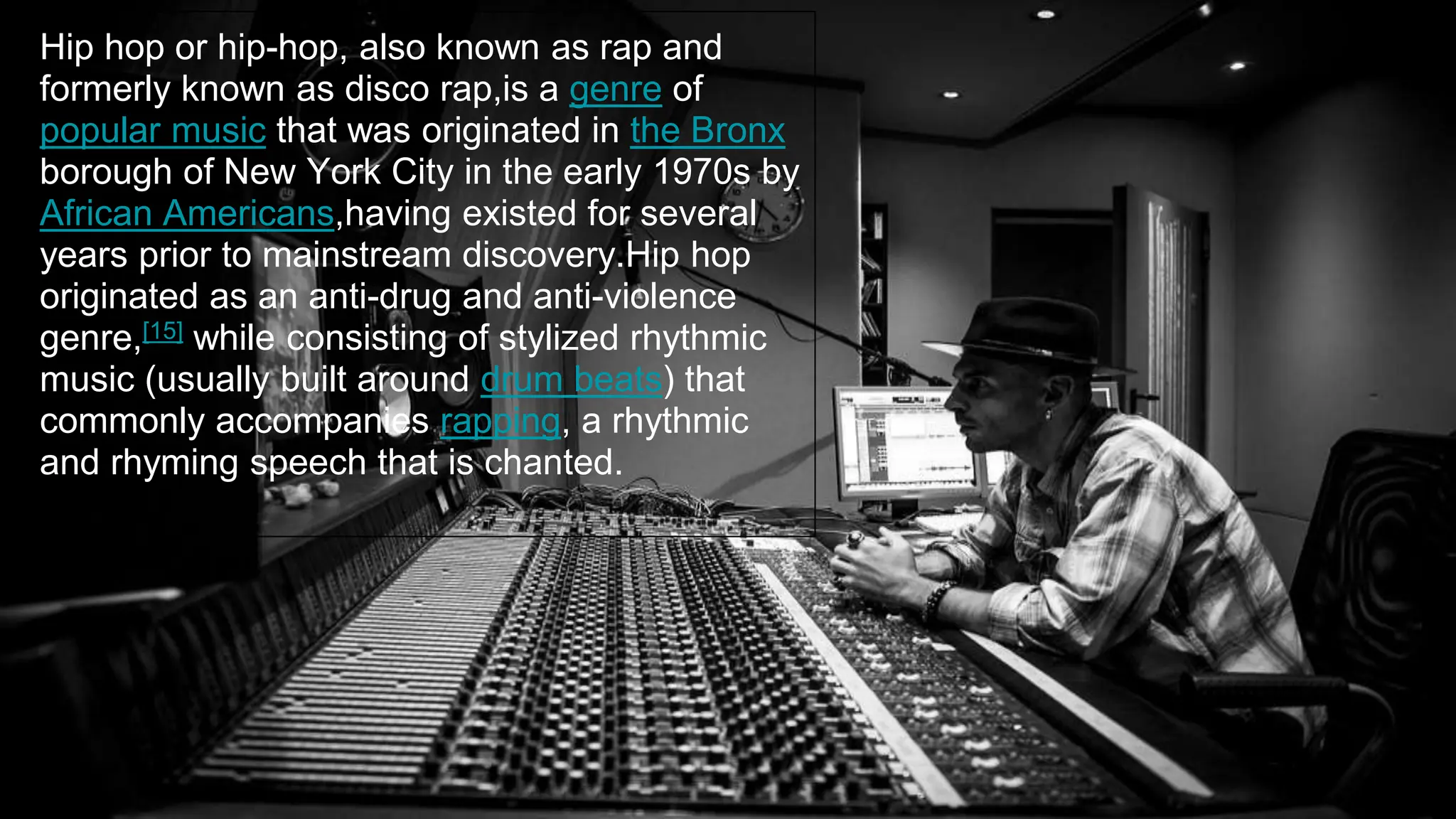 the history of hip-hop | PPTX