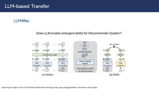 Paradigm for Pre-training and Transfer Learning in Recommender Systems | PPT