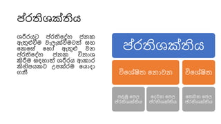 ප්‍රතිශක්තිය හා ප්‍රතිශක්තිකරණය.pptx