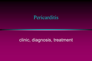 Перикардиты. Pericarditis. англ.ppt