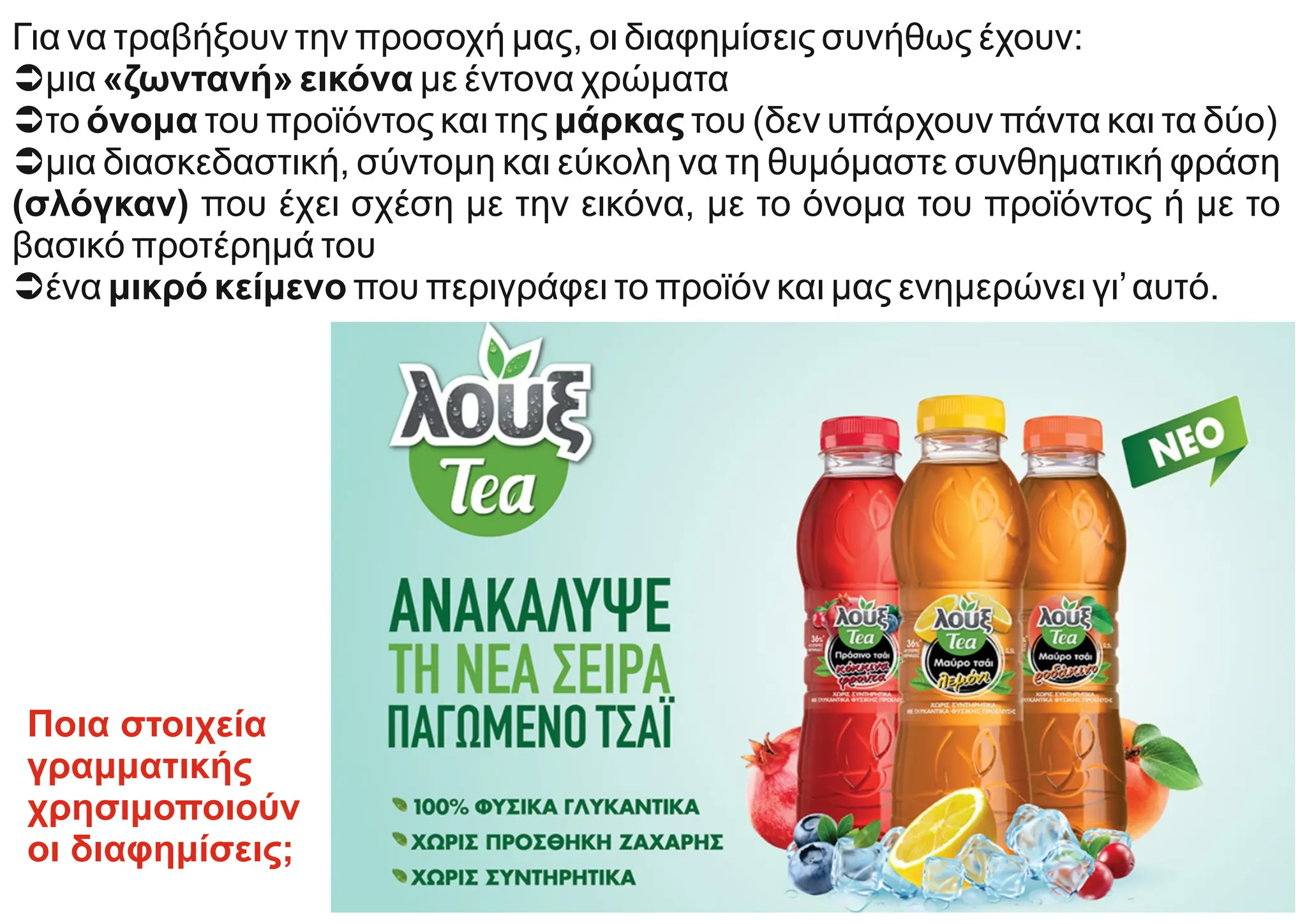 Γραφή διαφήμισης | PPT