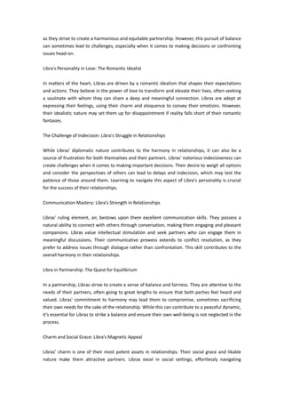 How are libras in relationships? | DOC