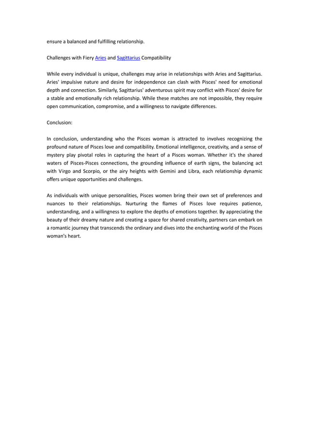 Who Is Pisces Woman Attracted To Pdf