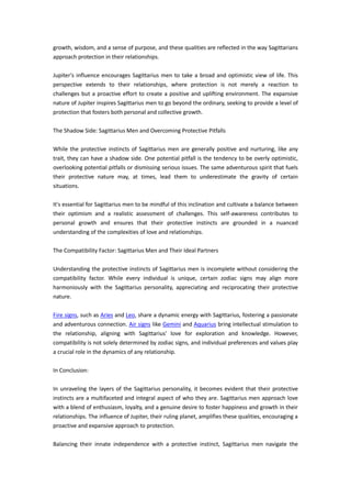 Are sagittarius men protective | DOC