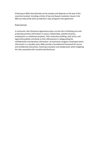 What Is the Non Disclosure Agreement: Things You Need to Know | DOC