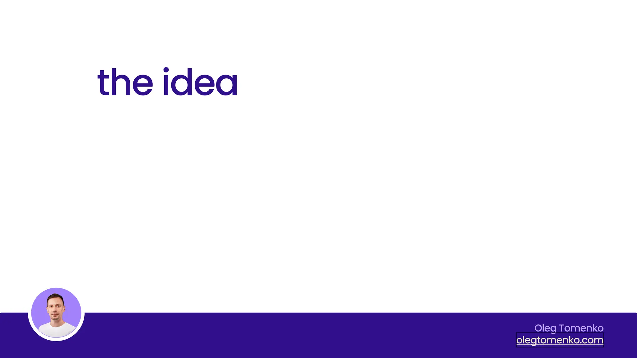 Oleg Tomenko: 3P: Portrait, Persona, Proposal framework for Outbound ...