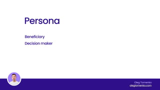 Oleg Tomenko: 3P: Portrait, Persona, Proposal framework for Outbound ...